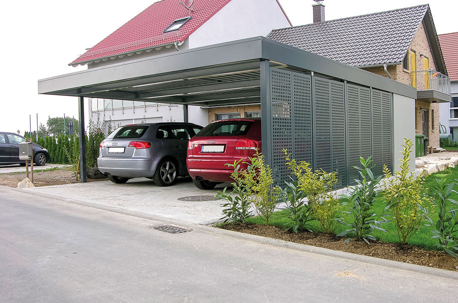 Doppelcarport Aus Metall